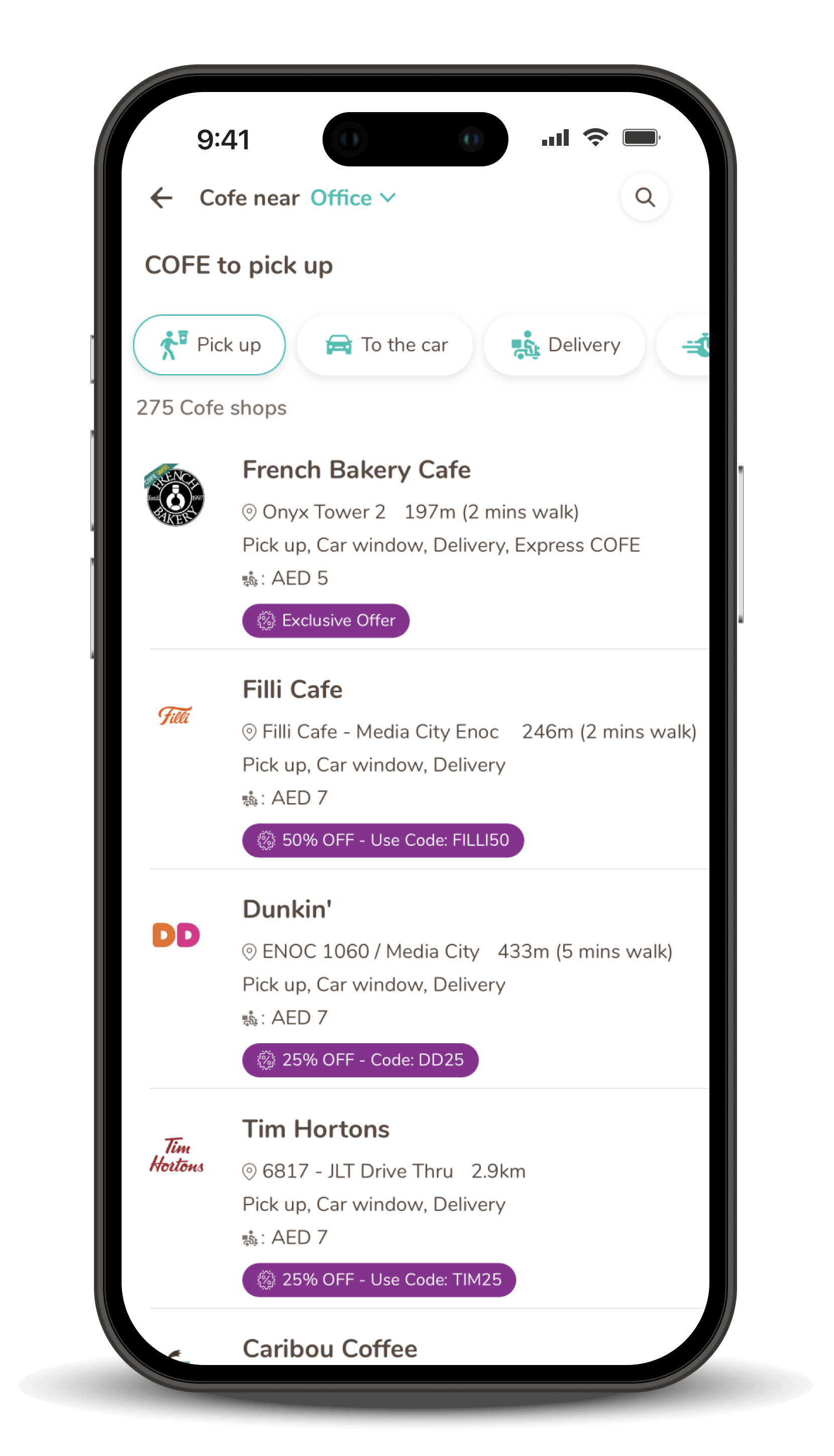 Home - Coffee ordering fast & efficient with COFE App