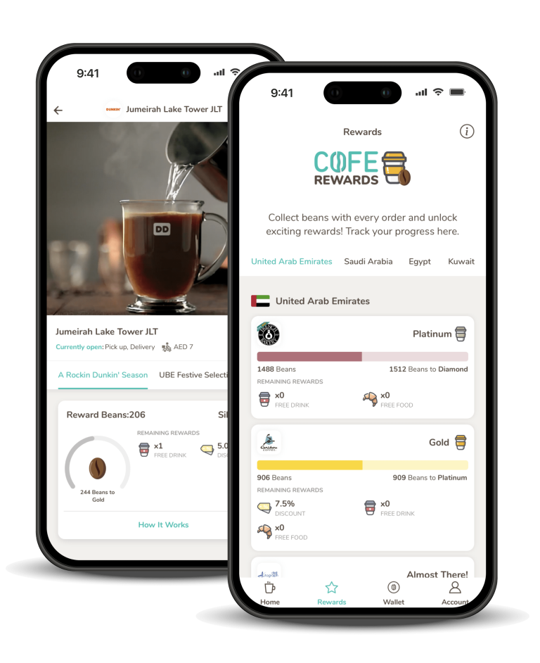 Home - Coffee ordering fast & efficient with COFE App