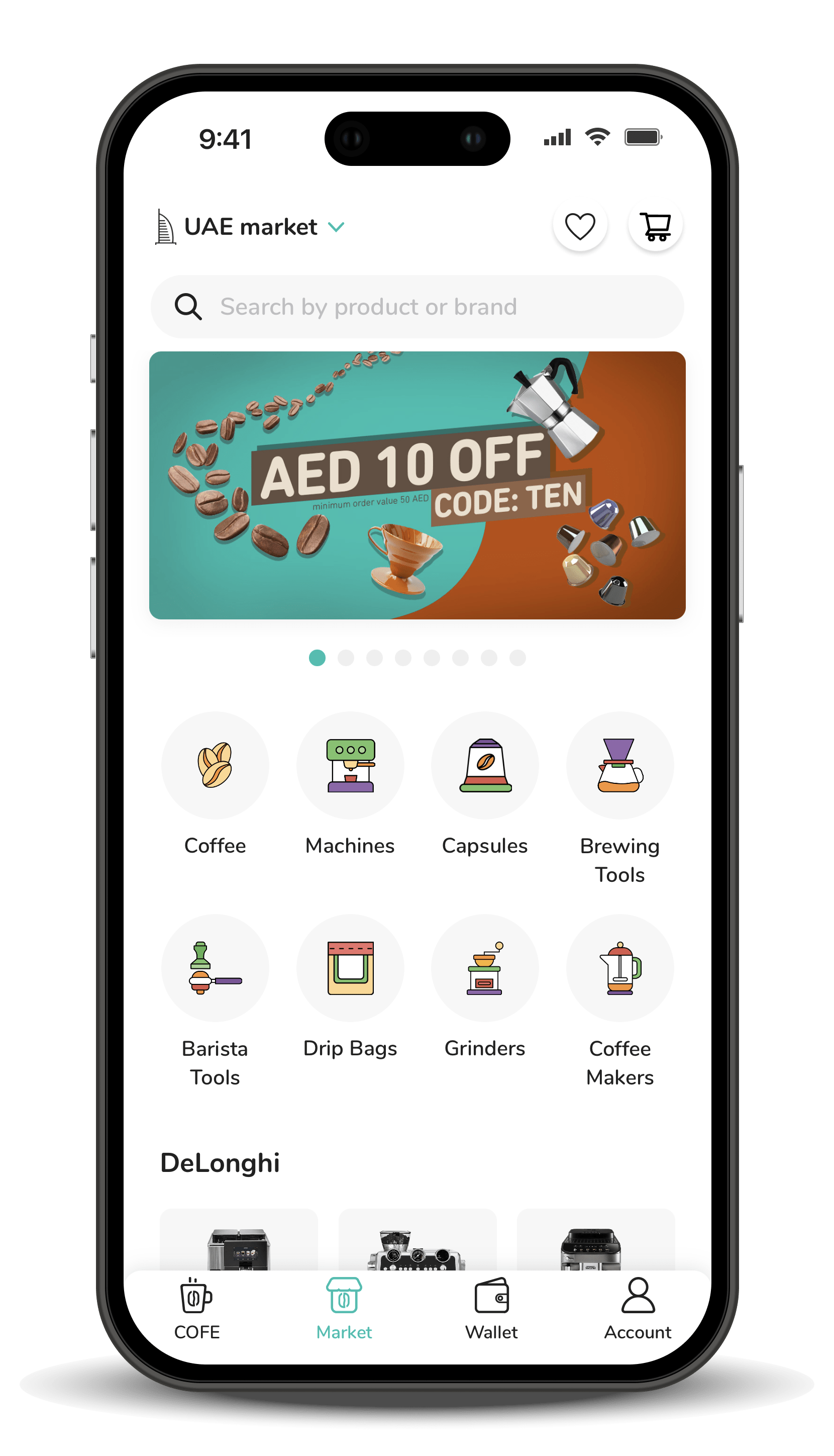 Home - Coffee ordering fast & efficient with COFE App