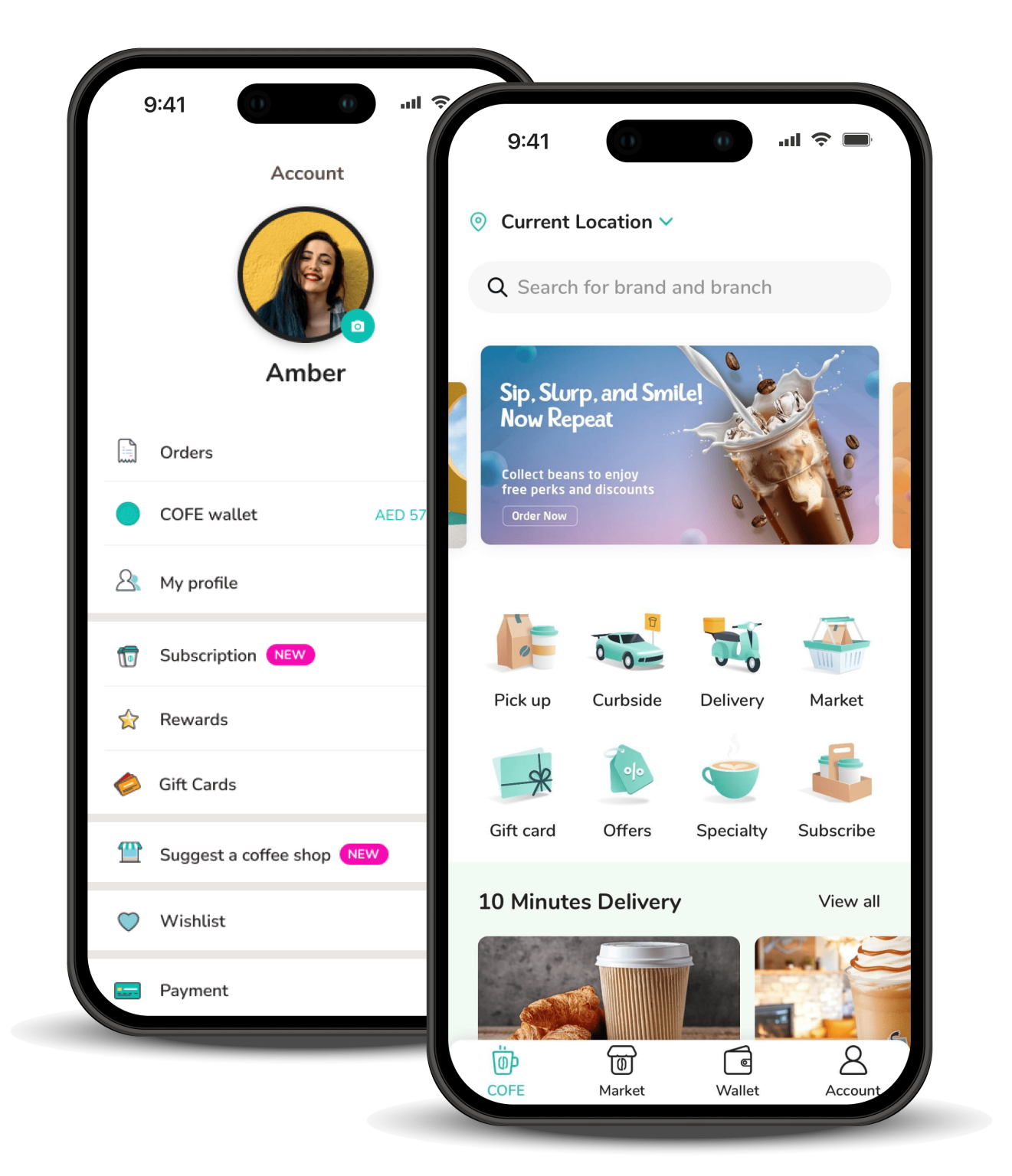 Home - Coffee ordering fast & efficient with COFE App
